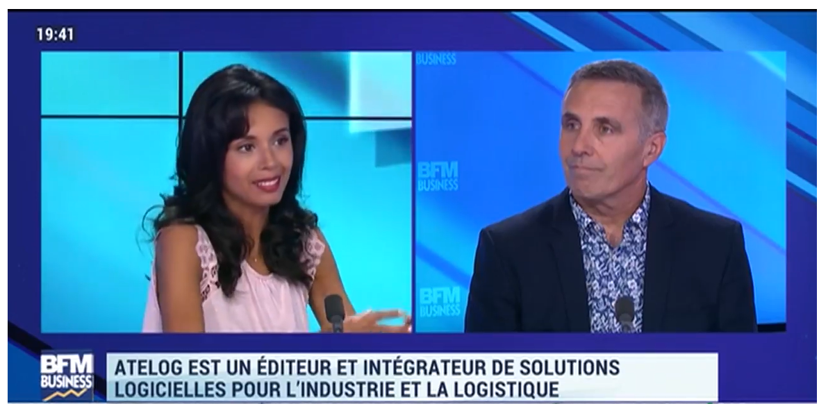 Atelog myScore sur BFMTV - Logiciel pour la performance industrielle myScore